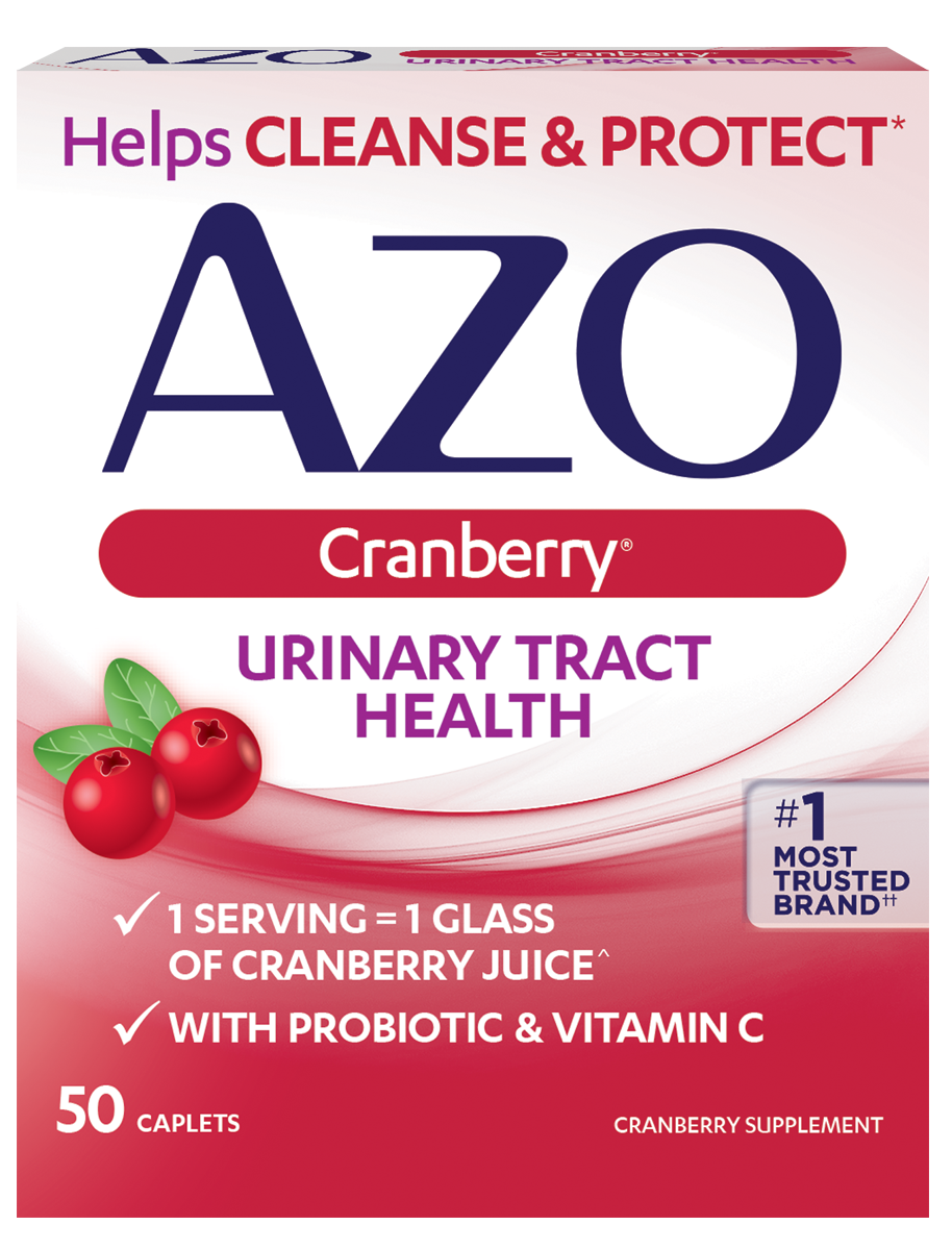 Our AZO Cranberry® Caplets Supplement Supports Urinary Health*