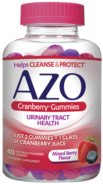 AZO Cranberry® Gummies Help To Maintain Your Urinary Health*