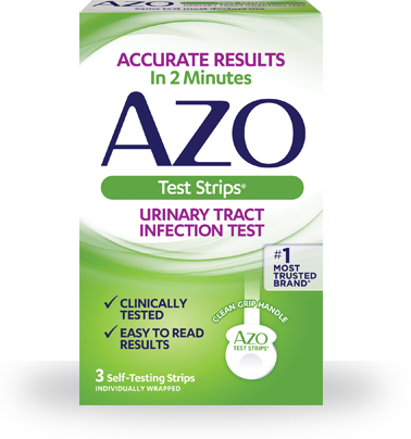 AZO Test Strips® Help You Detect If You Have a UTI